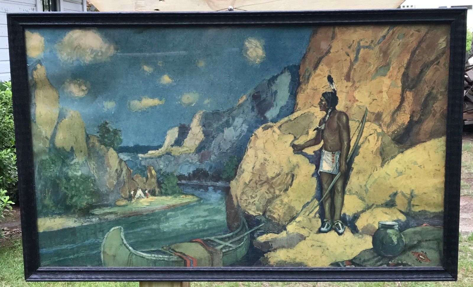 1928 FRAMED PRINT BY BORIN MFG CO, CHICAGO – Bay Colony Antiques