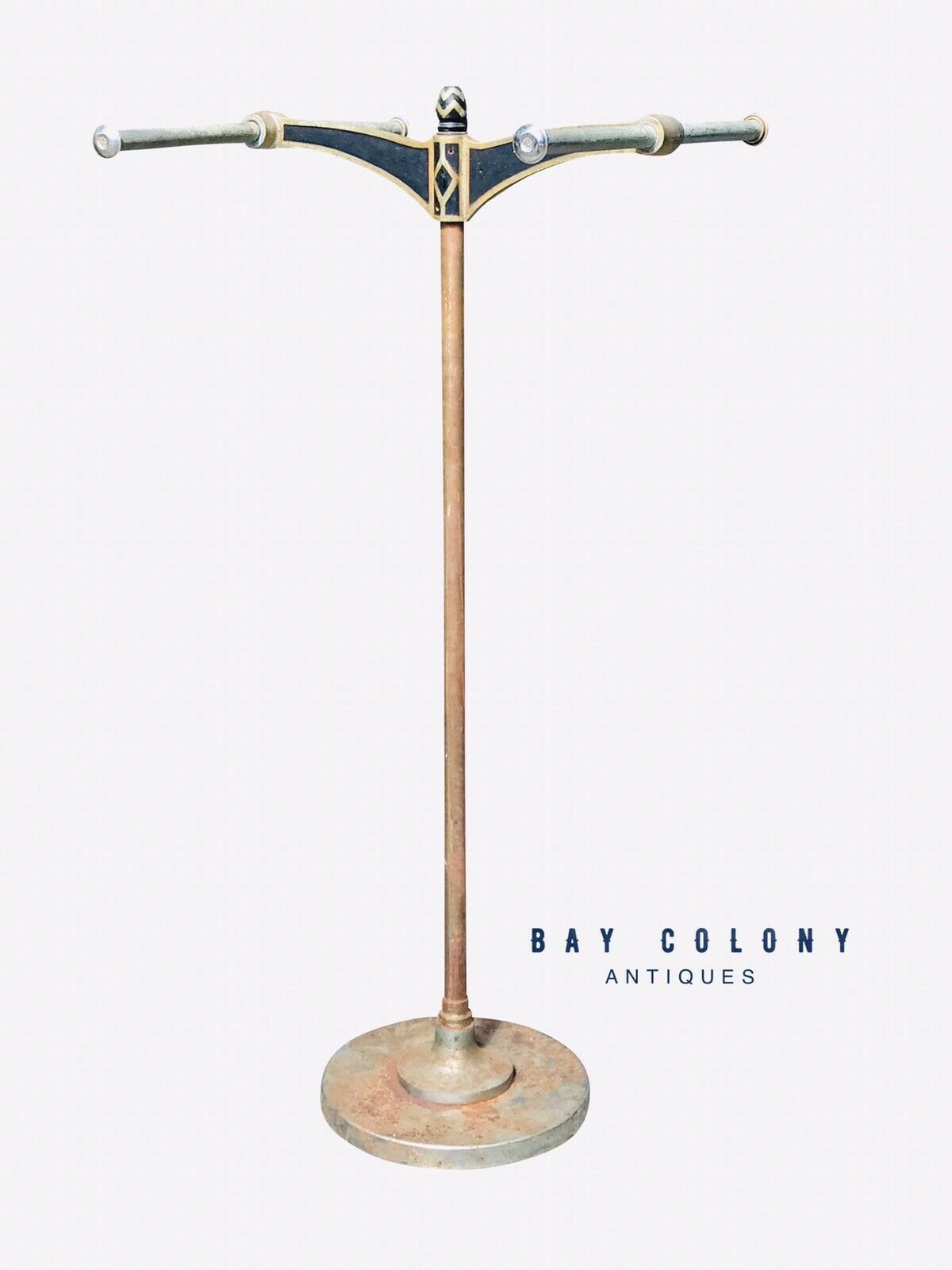 20TH C ANTIQUE ART DECO INDUSTRIAL KORRECT - WAY DEPARTMENT STORE CLOT ...